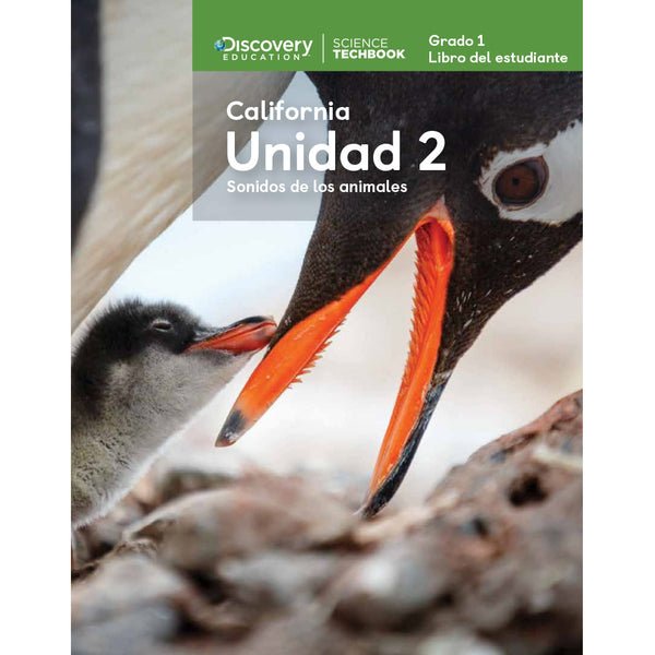 CA Spanish Science Techbook Grade 1 Unit 2 - DiscoveryEdStore