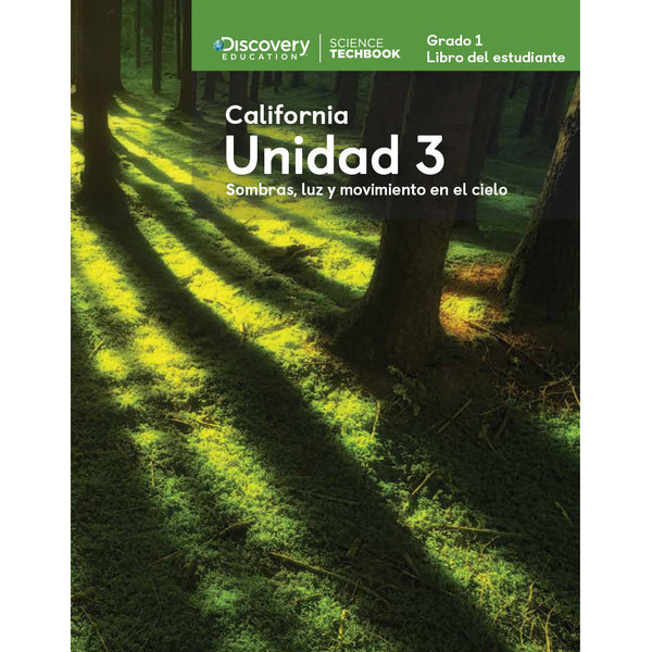 CA Spanish Science Techbook Grade 1 Unit 3 - DiscoveryEdStore