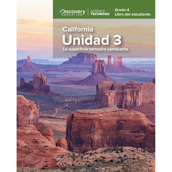CA Spanish Science Techbook Grade 4 Unit 3 - DiscoveryEdStore