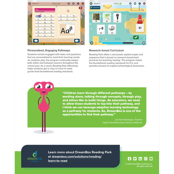 Dreambox Reading Park Overview - DiscoveryEdStore