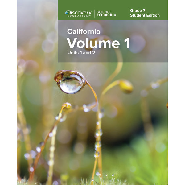 CA Science Techbook Grade 7 Vol. 1 - DiscoveryEdStore