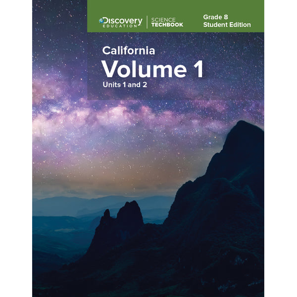 CA Science Techbook Grade 8 Vol. 1 - DiscoveryEdStore